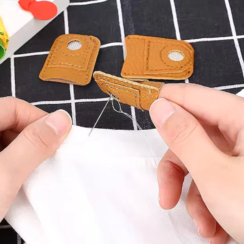 ThimbleProtect – Leather Finger Protector for Sewing – Your Craft Store